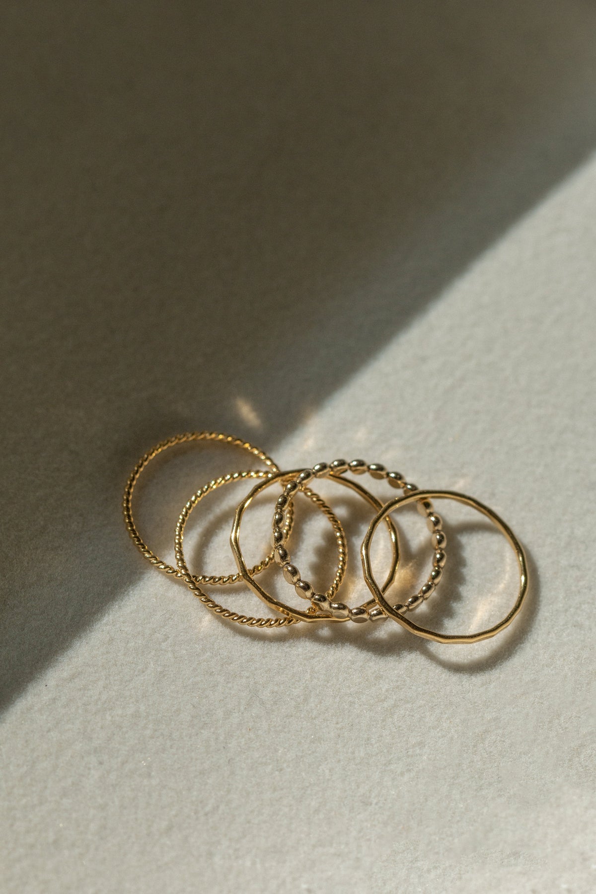 Kira ring set – VIE EN BLEU