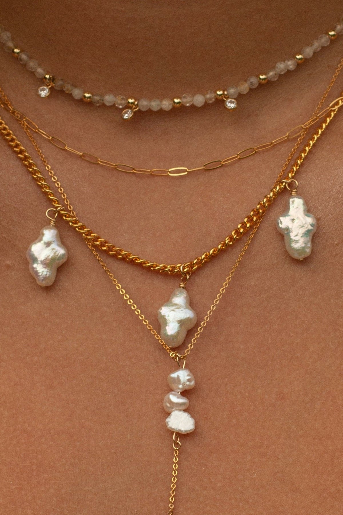 Michaela necklace | VIE EN BLEU