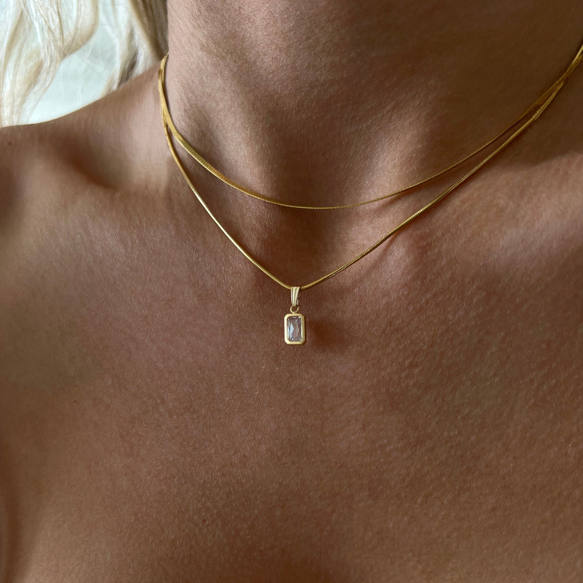 Alexa necklace – VIE EN BLEU